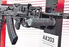 Done & delivered: Joint venture firm sends 35K AK-203 rifles to India