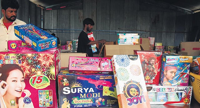 Fireworks 90 per cent cheap, cracker of a sale in Sivakasi