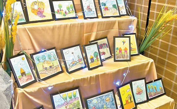 Creative ‘art’ kolu for Navarathri