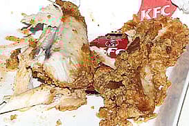 Thiruvananthapuram: Worms make the KFC squirm
