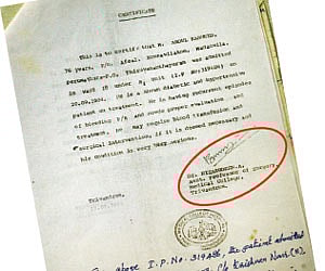 A breeding ground for forgery