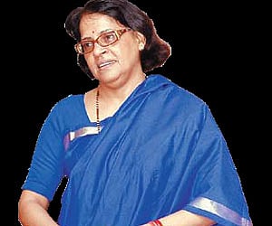 Shashi Bala Singh, the facilitator from Leh