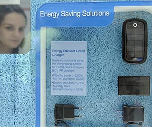 Eco-friendly chargers for mobile phones