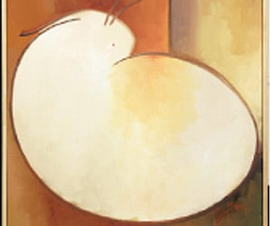 Soft forms that belie a quiet strength