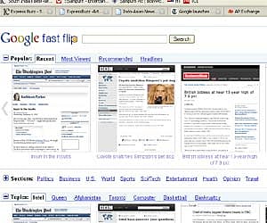 Google Fast Flip news website launched