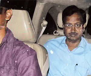 Satyam Raju finally goes home on bail