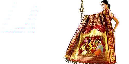 The most expensive sari in the world!