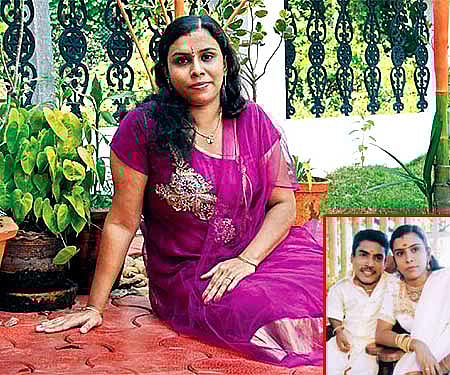Gayatri Ajayan, wife of Guinness Pakru