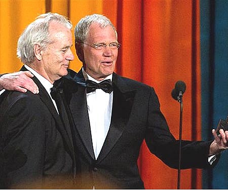 David Letterman receives excellence award