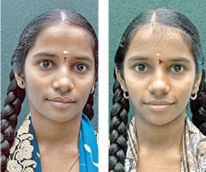 Topper twins look alike, score identical marks