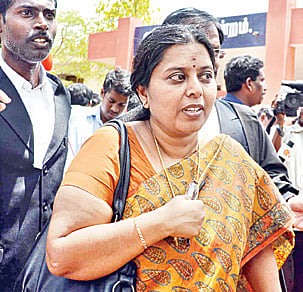 Wife appears in court; NBW issued against Udayakumar