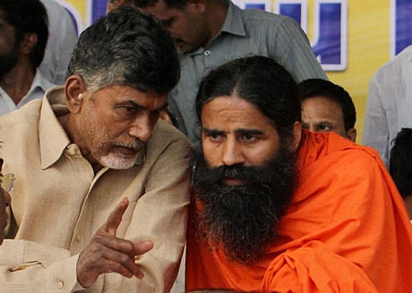 AP Bhavan turns TDP political platform