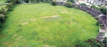 Ambedkar Stadium Gallery Revamp Hit