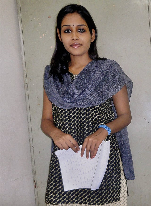 Actress Leena Maria Paul brought to Chennai