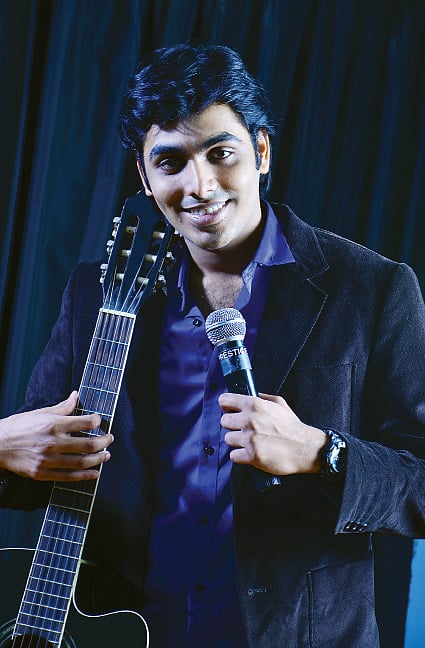 Singing his way to success