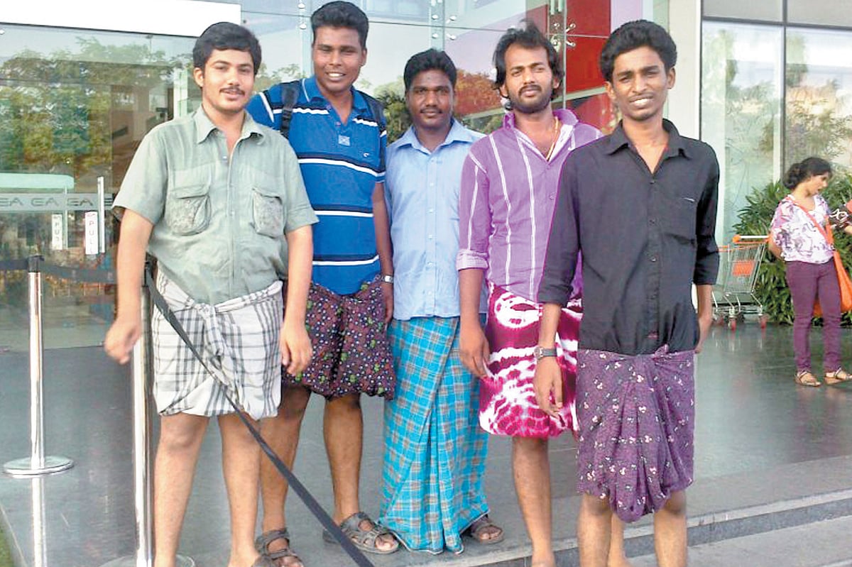 Striving for \'up-lift\' of the lungi