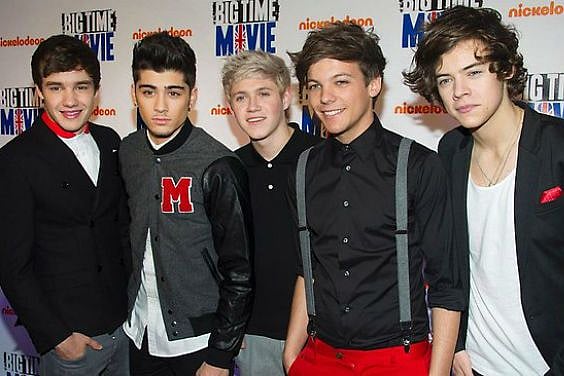 One Direction tops under 30 richest celebrities list