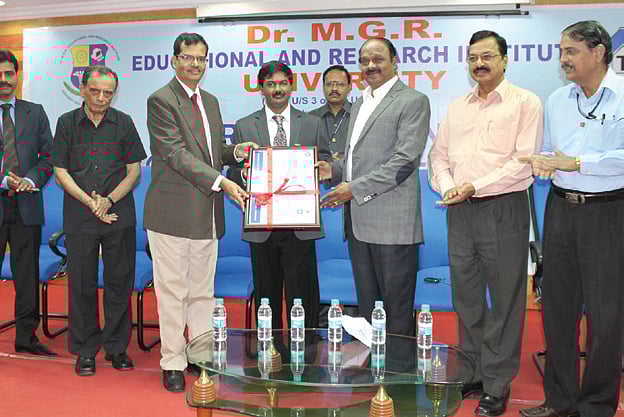 ISO Certificate for MGR University