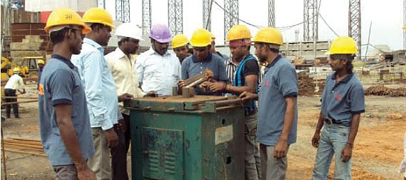 Thanks to NGO, Workers Improve Skills on Site