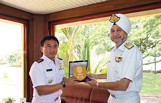 Indonesian Naval Ships on Goodwill Visit to Kochi