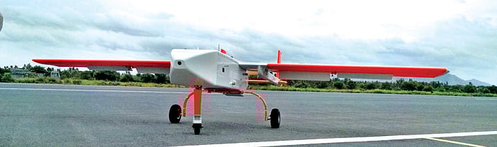 UAV Panchi Warms Up for Maiden Flight