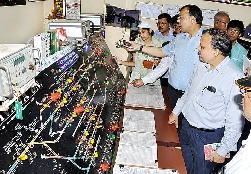 Safety Team Interacts with Railway Staff