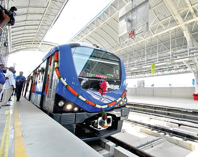 Chennai Metro Rail Officials to Revise Project Estimate Next Year