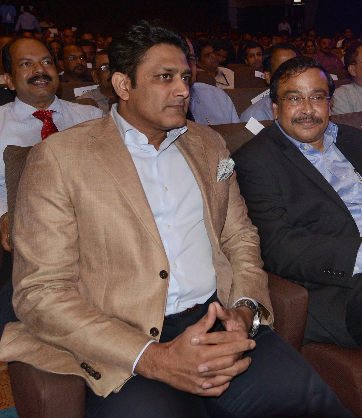 Anil Kumble Shines at the ‘Speak for Kerala’ Event