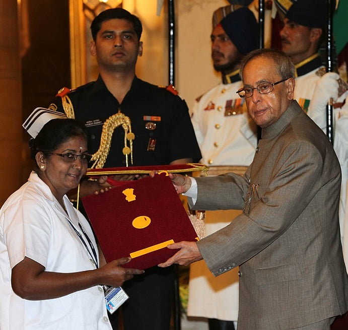 Kalpana Sampath Receives Florence Nightingale Award