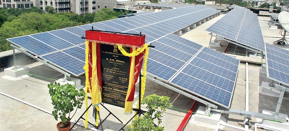 Shastri Bhavan Goes The Solar Way With Rs 90Lakh Plant