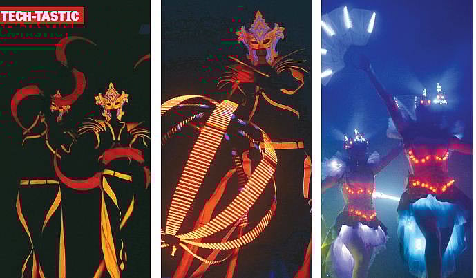 Techno Night that Turned Dizzy and Light