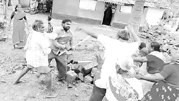 Video on fight over property goes viral