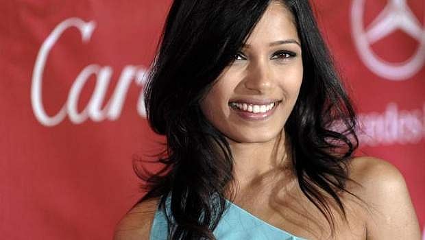 Freida Pinto gears up with team for her latest 'Guerrilla'