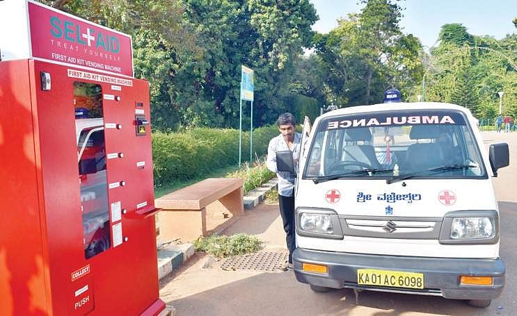 More first-aid vending machines may be installed
