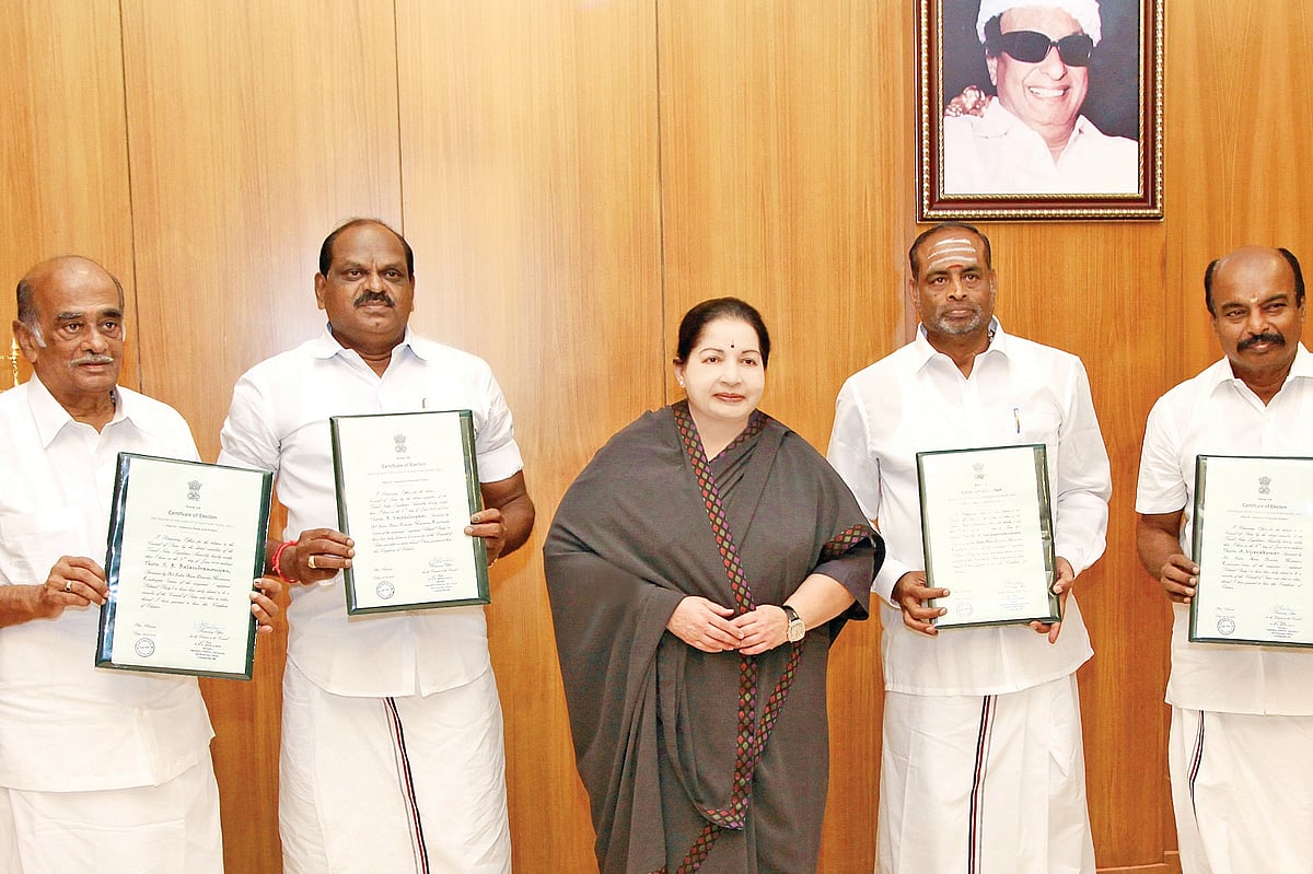 AIADMK strikes a half century in Parliament