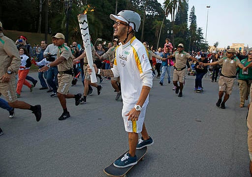 Brazil reviews Olympic torch security after riot