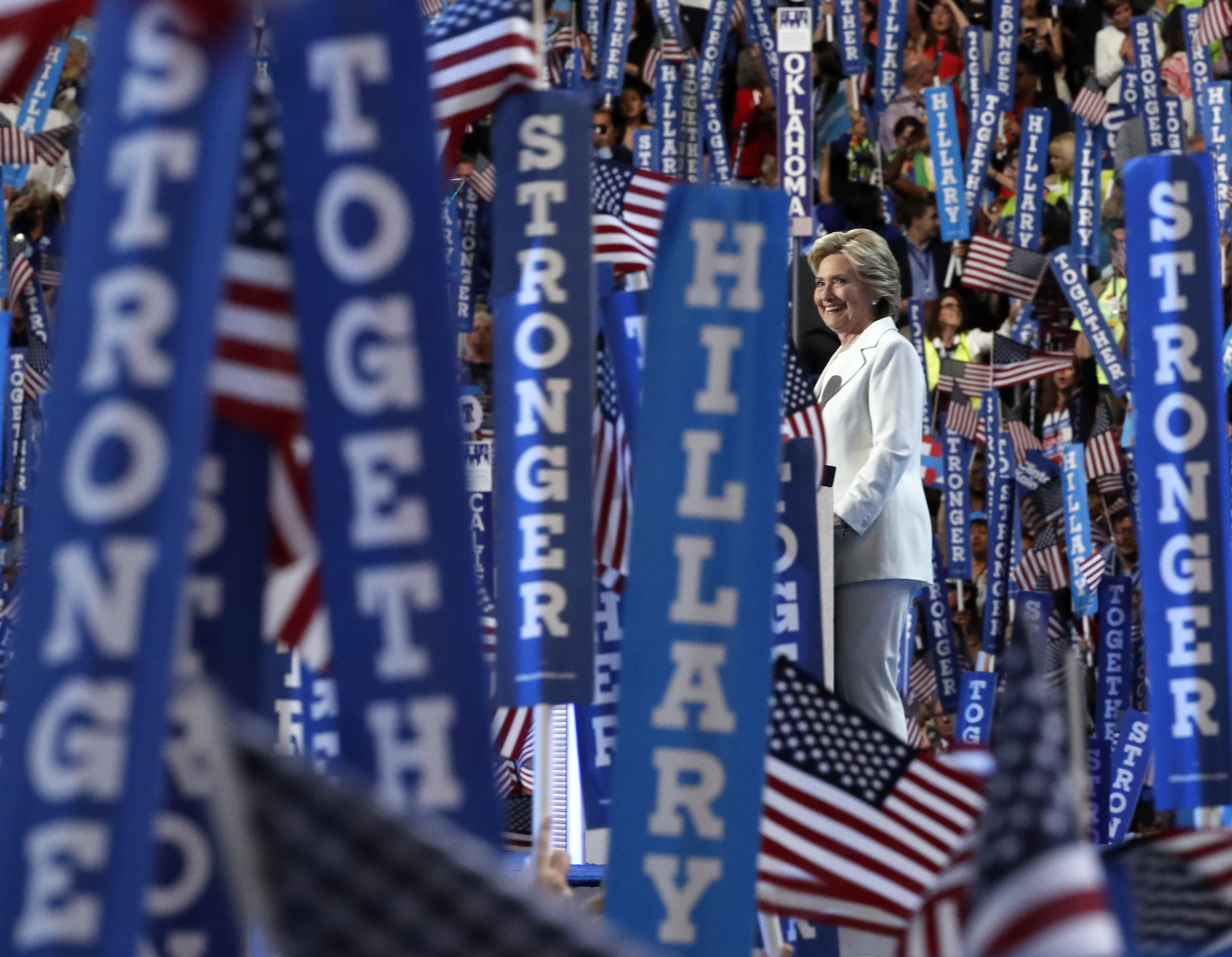 Text of Hillary Clinton\'s Democratic convention speech
