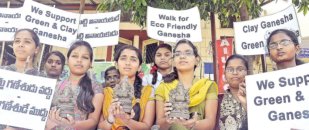 GHMC website to connect devotees with clay Ganesh idol manufacturers