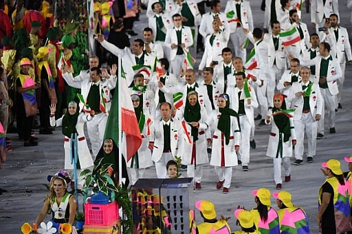 Female athletes stand out at Rio Olympic parade