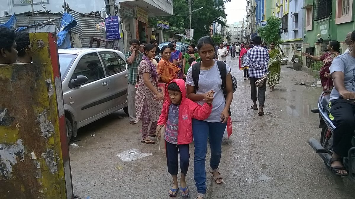 Panicked residents forced to vacate due to flood risk in Hyderabad