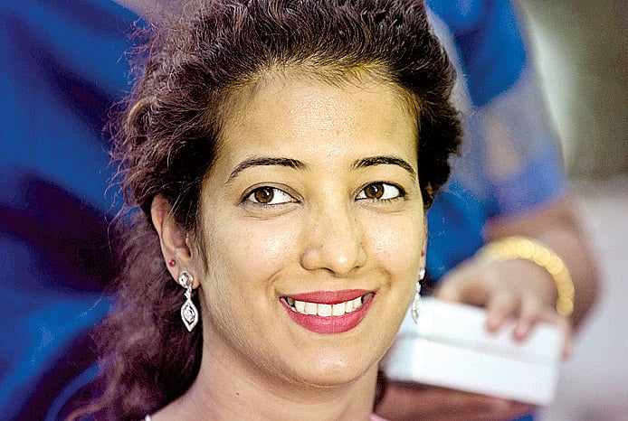 Bride and beautiful with Sabya