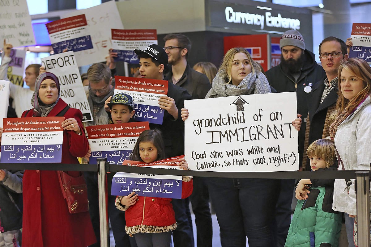 Iranian student deported in chaos of Trump's Muslim ban