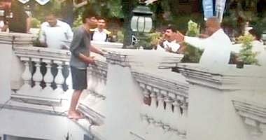 Blue Whale? Man perched on Windsor bridge rescued