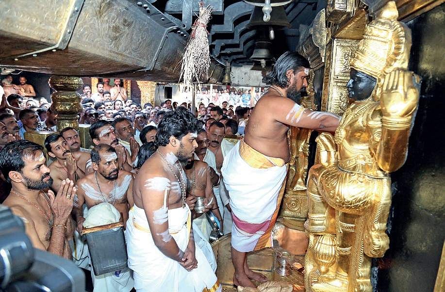 Sabarimala temple opened for annual pilgrimage