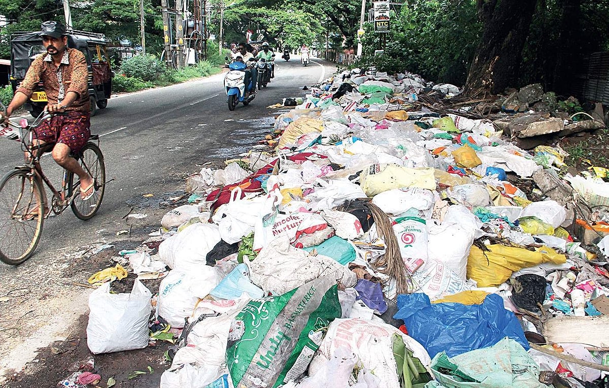 Dry waste collection centres dry out