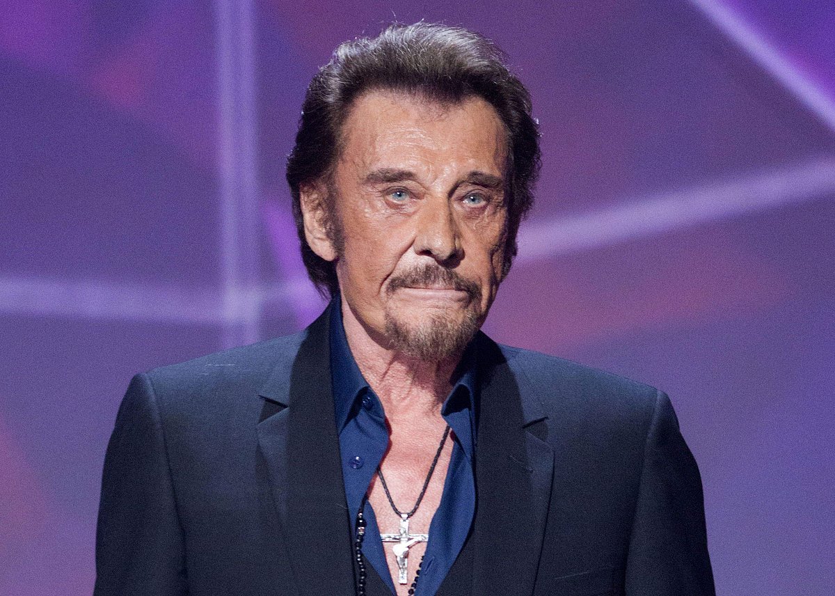French rock icon Johnny Hallyday dies at 74
