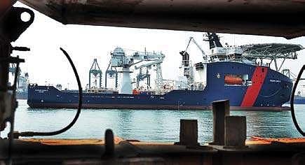 Australian Border Force vessel arrives in Chennai