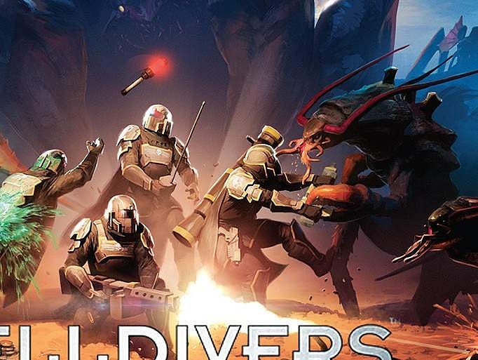 Become a helldiver and fire away