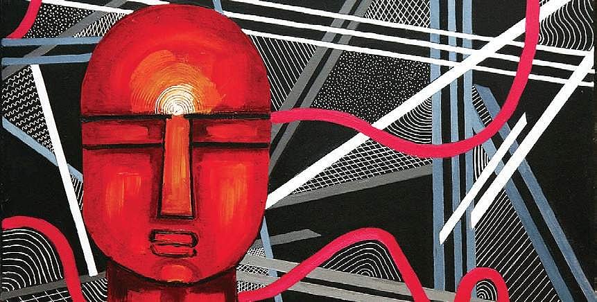 Fluid poses in metal