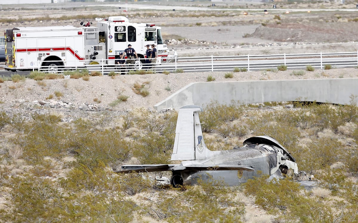 US fighter jet crash lands at Bahrain International Airport, pilot unhurt
